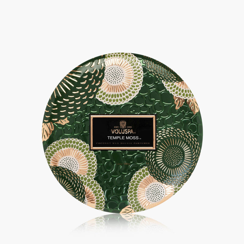 Temple Moss 3W Tin Candle – Care Tucker